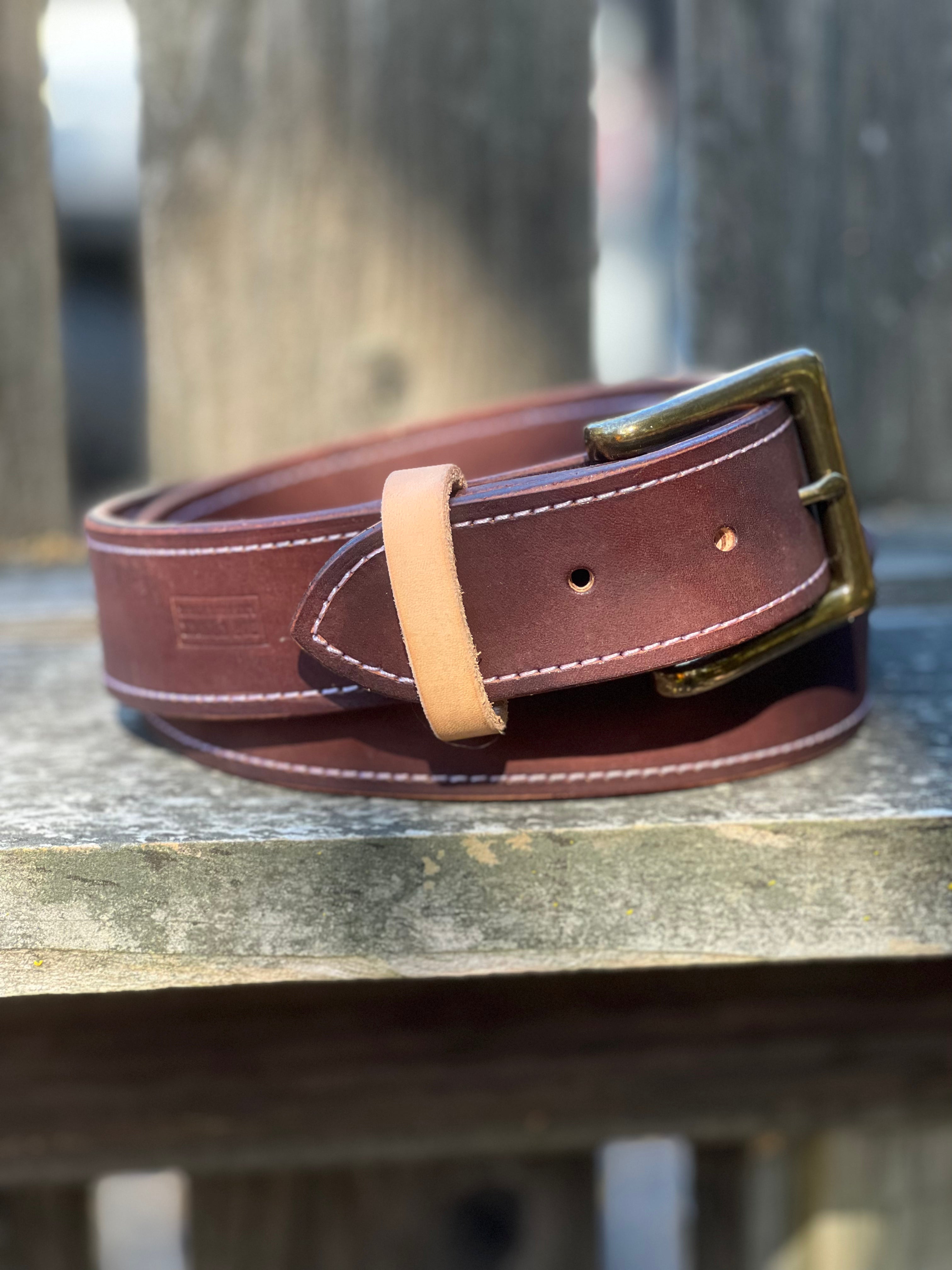 Hank Leather Heritage Belt – Big Creek Leatherworks